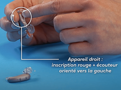 Comment mettre un appareil auditif RIC à embout ? - Laboratoires Unisson